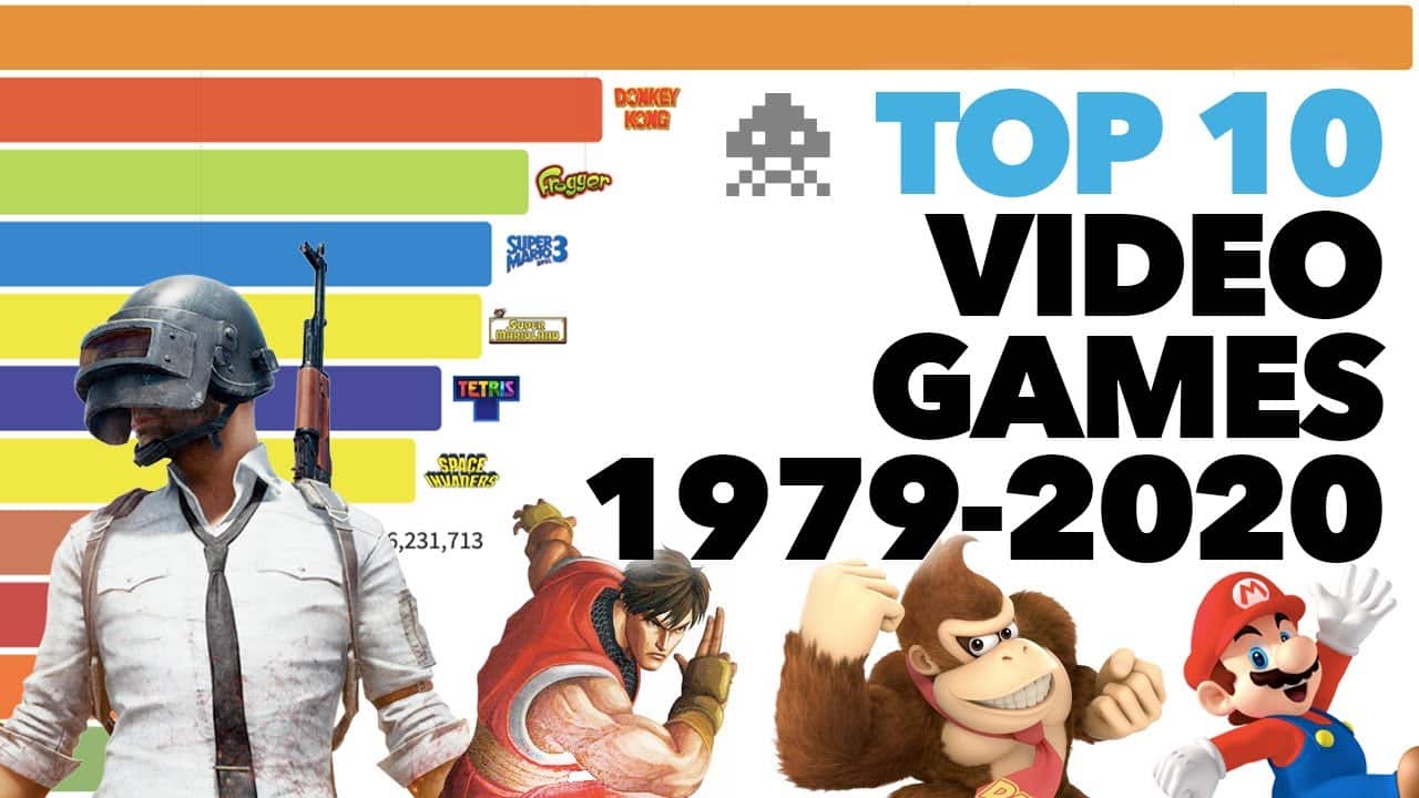 The 10 bestselling video games from late '70s till today VGamerz