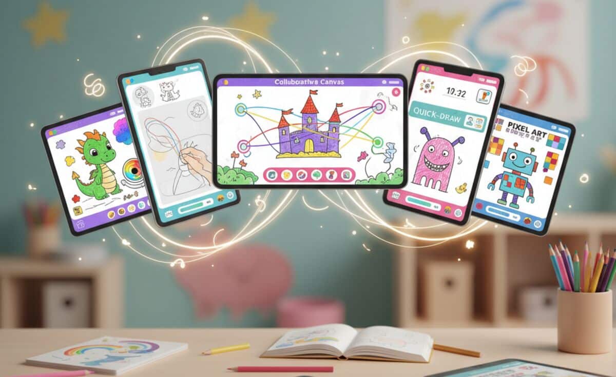5 Creative Drawing Games for Kids